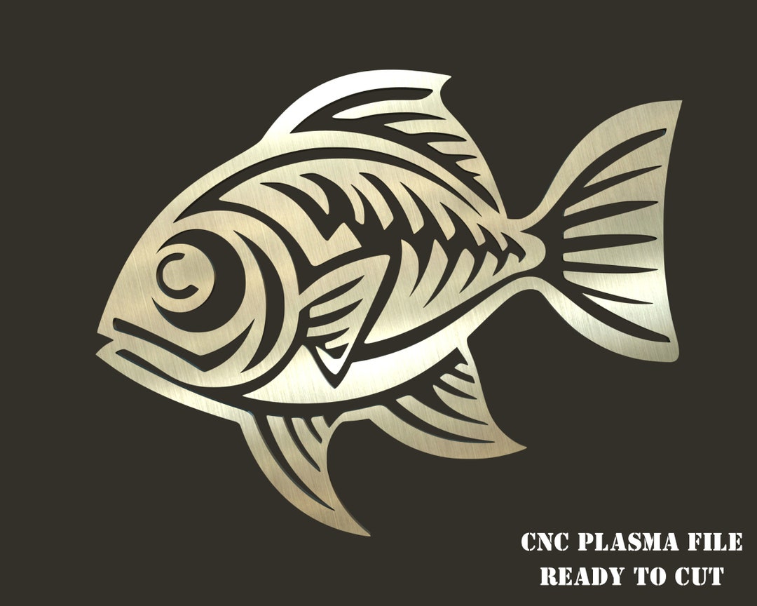 Fish DXF Redfish SVG Files CNC Plasma Steel Art Design Plasma - Etsy