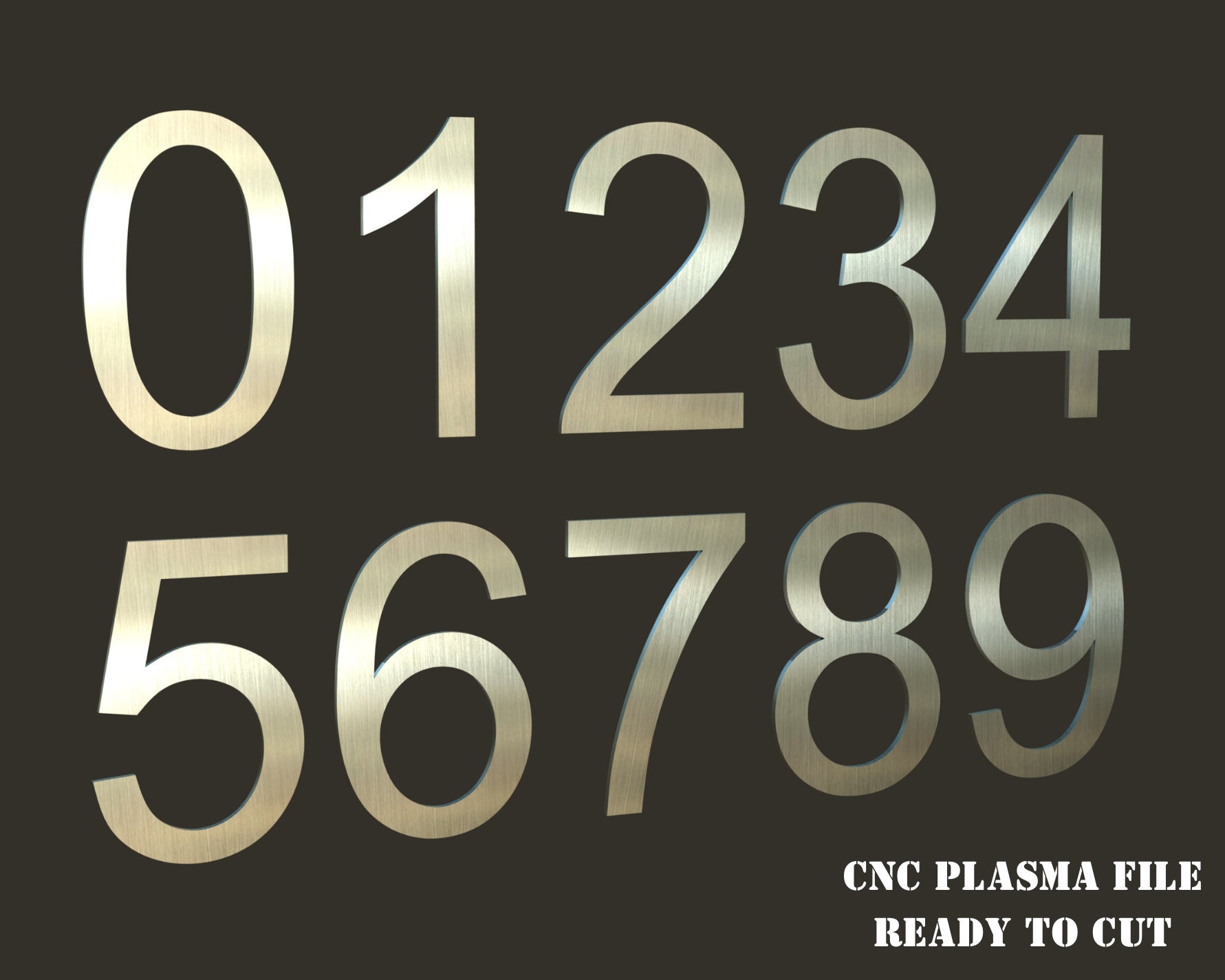 House Numbers DXF CNC Plasma Dxf Dxf Files for Plasma - Etsy Australia