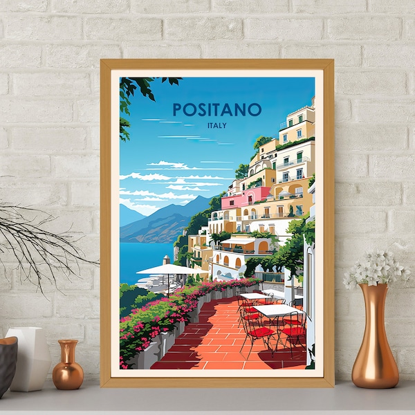Positano Print - Etsy