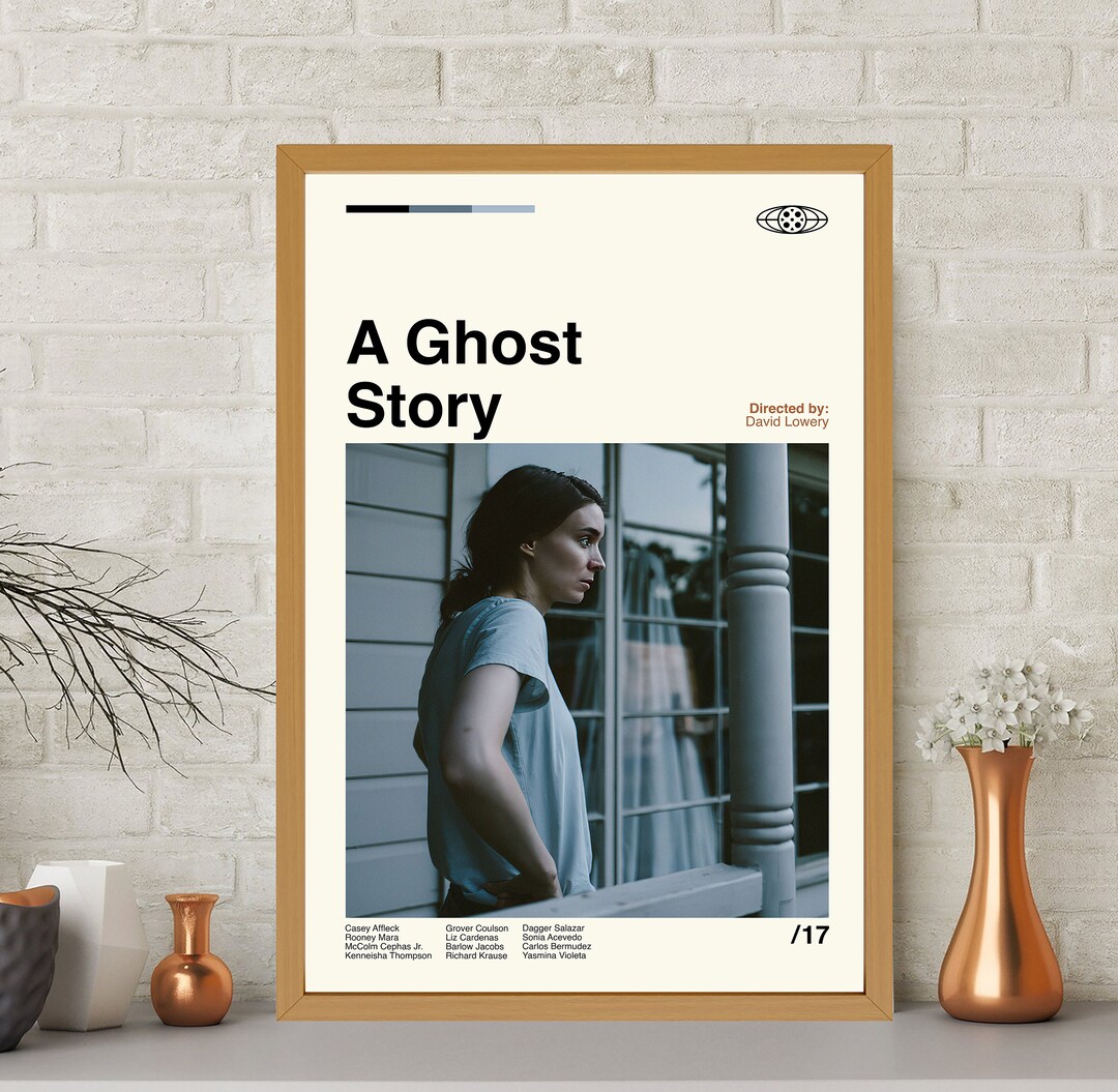 A Ghost Story Movie Poster, A Ghost Story Print, Movie Poster, Retro ...