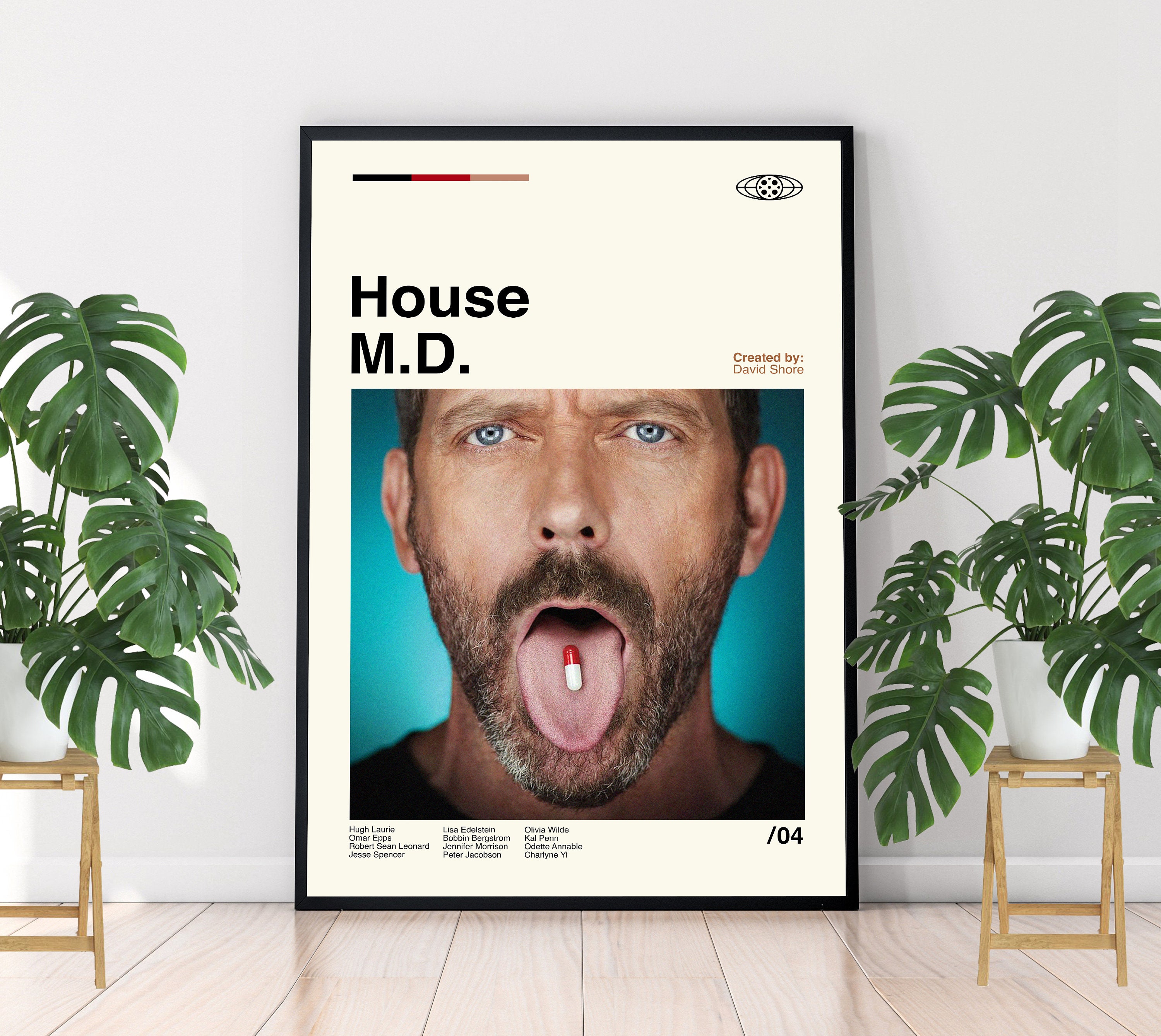House MD Poster House MD Movie Classic Poster Retro Movie - Etsy