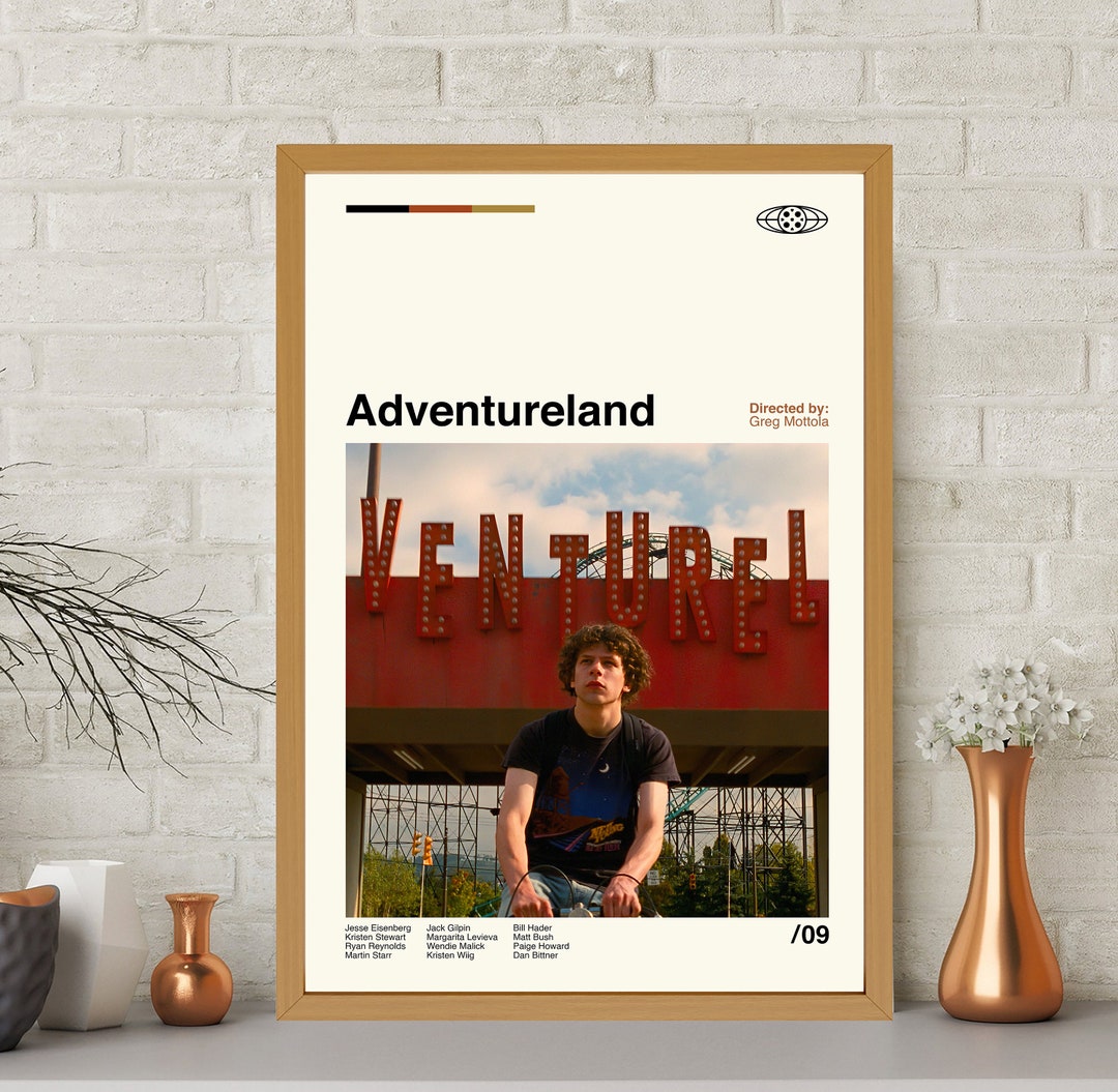 Adventureland Poster Adventureland Movie Retro Movie Poster - Etsy