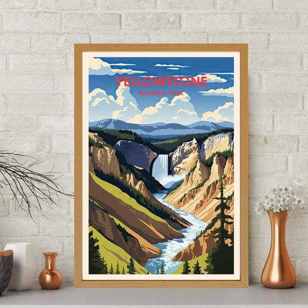 Yellowstone Poster - Etsy