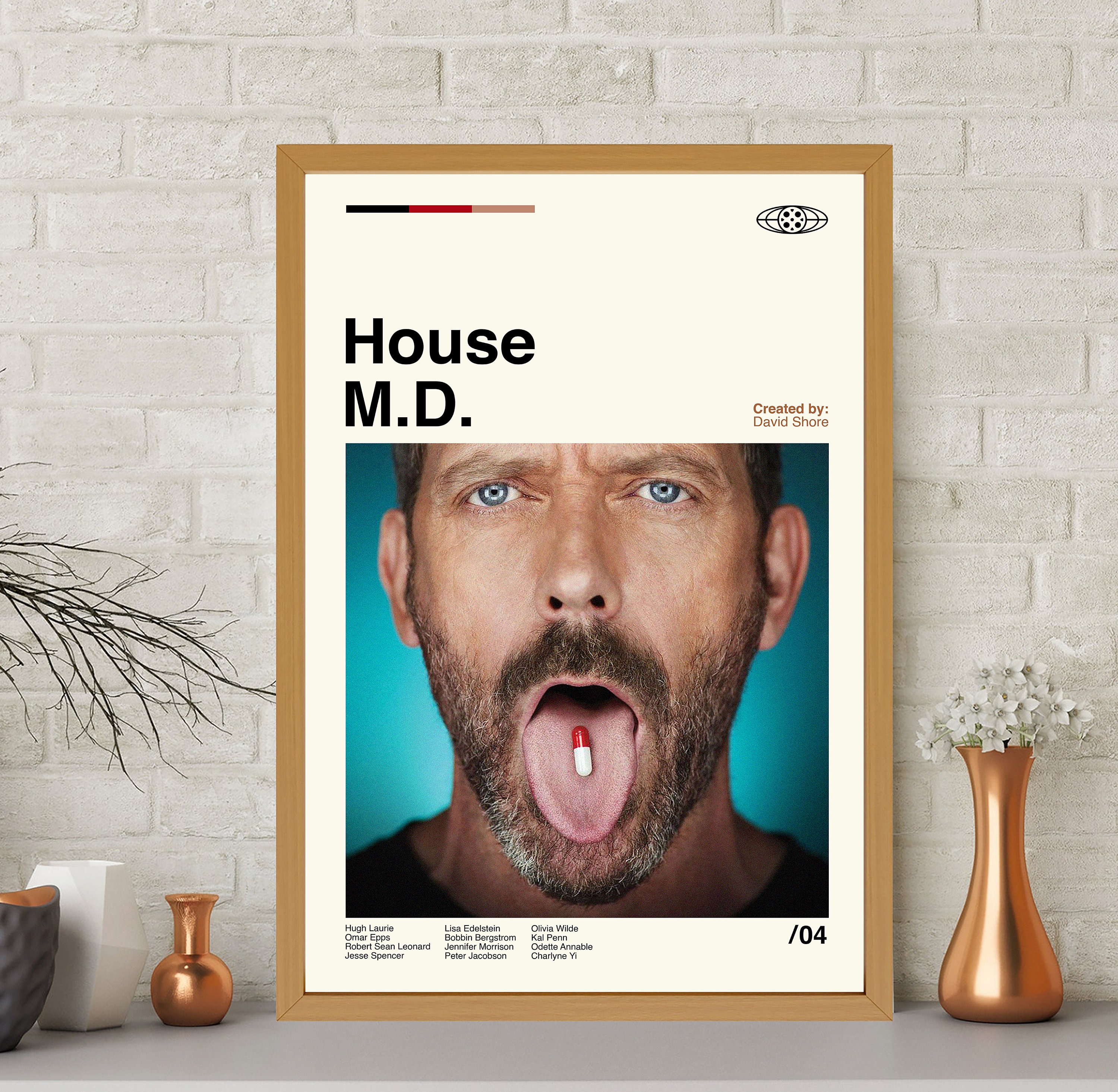 House MD Poster House MD Movie Classic Poster Retro Movie - Etsy