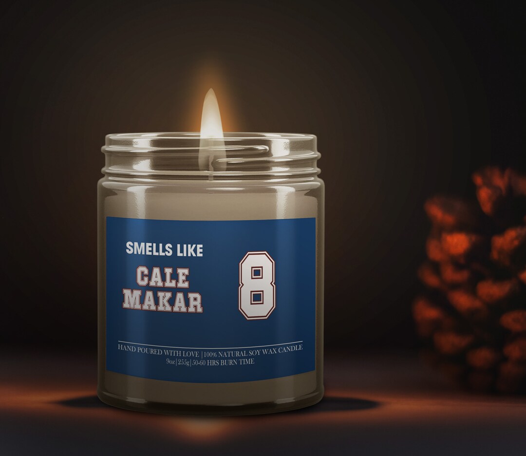 Smells Like A Cale Douglas Makar Candle, Avalanche Hockey Candle ...