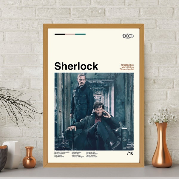 Sherlock Poster - Etsy