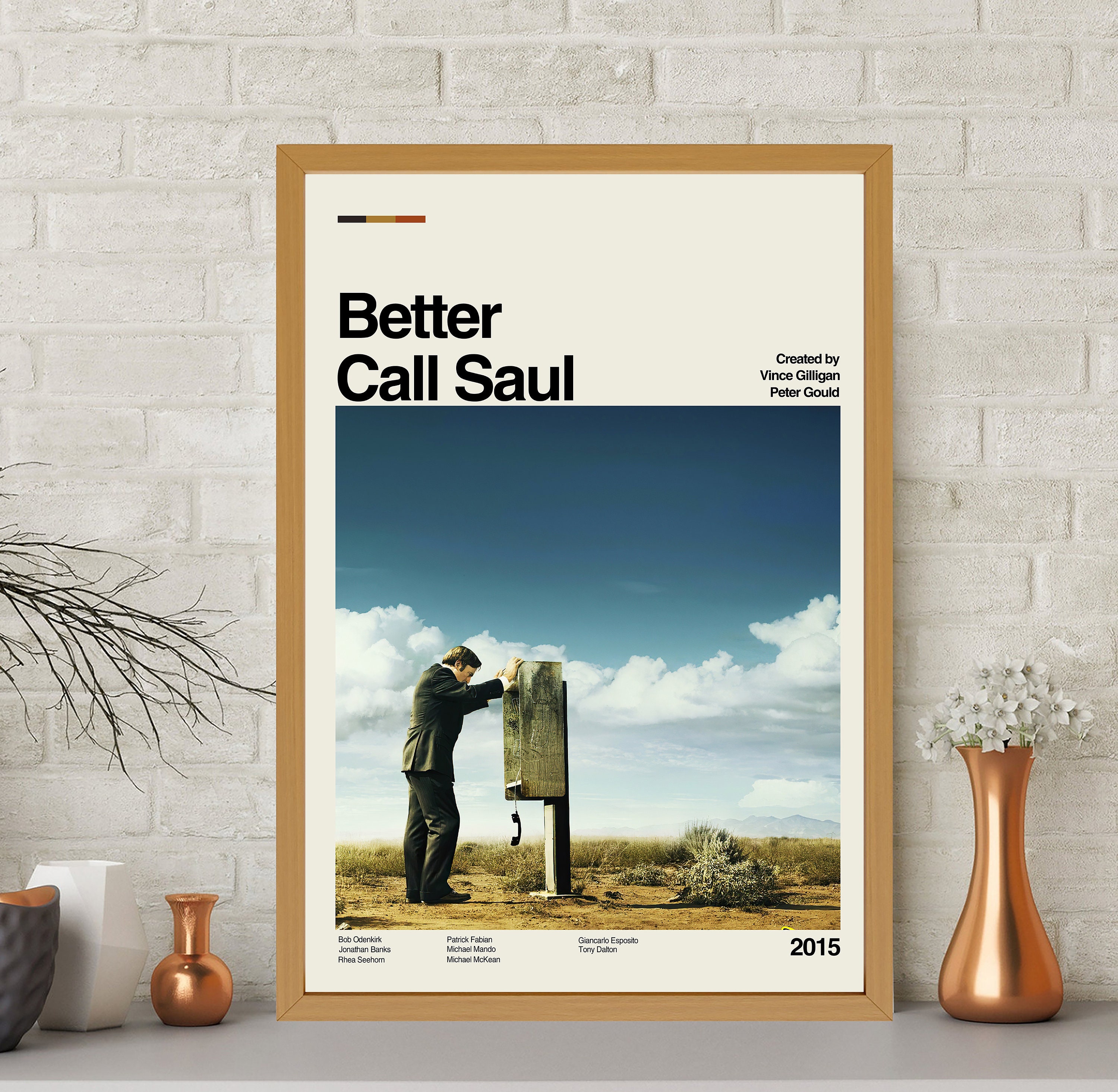 Better Call Saul Poster, Tv Series Poster, Retro Movie Poster ...
