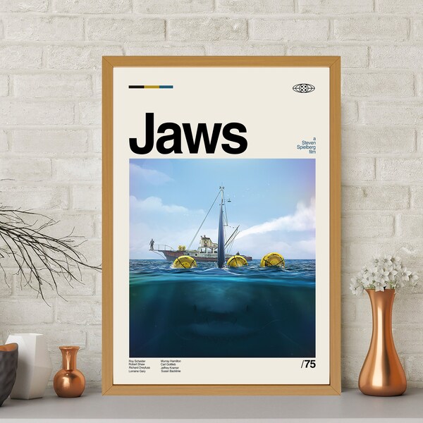 Jaws Poster - Etsy