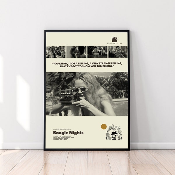 Boogie Nights Poster - Etsy