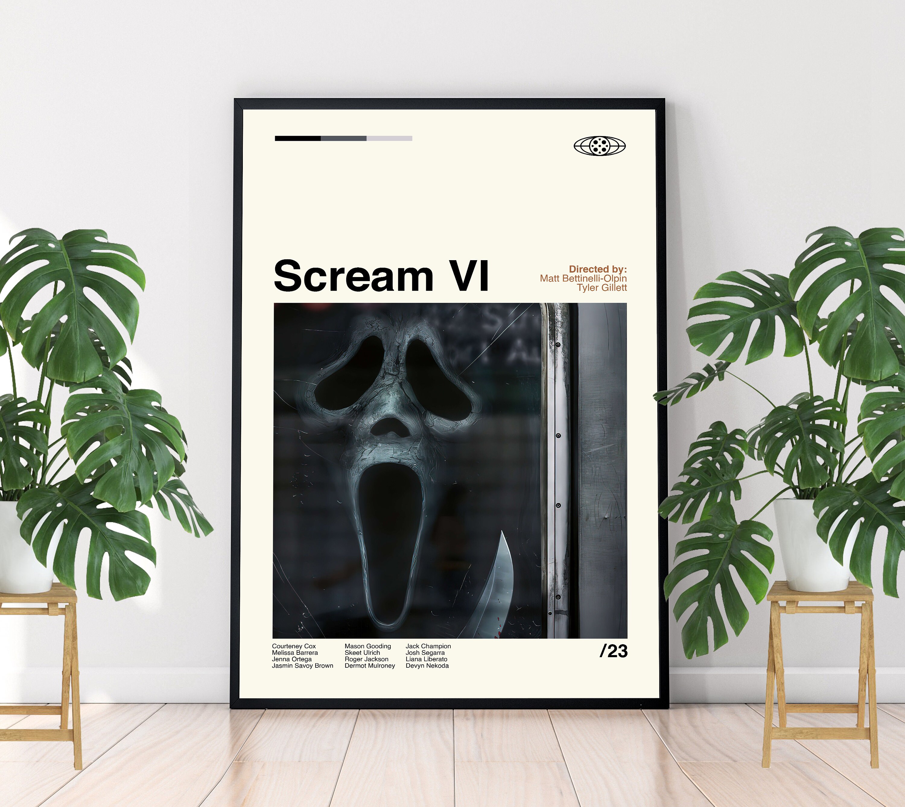 Scream VI Movie Poster, Scream VI Poster, Scream Print, Retro Movie ...