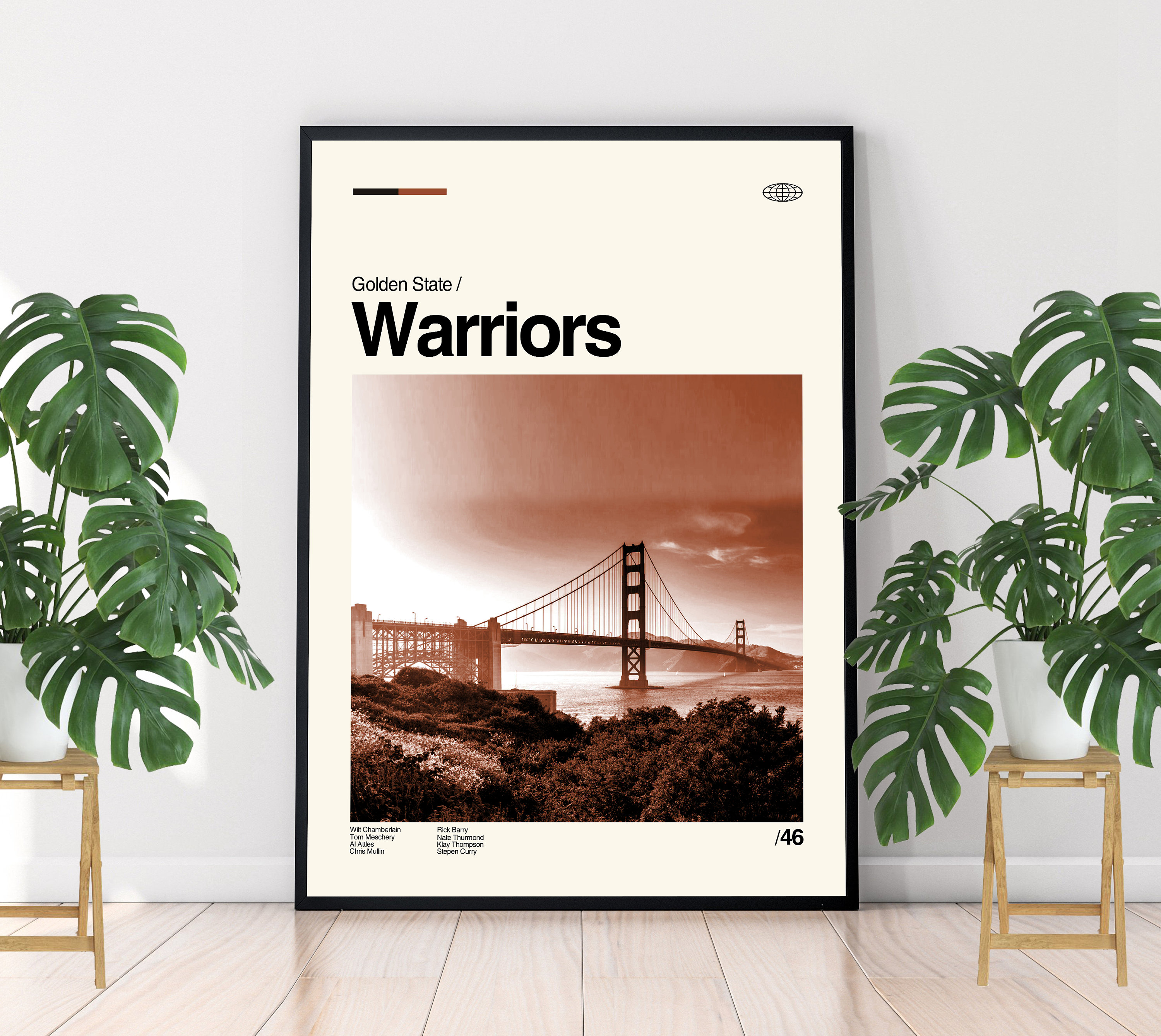 Golden State Warriors Poster, Warriors Print, Sport Poster, Minimalist ...