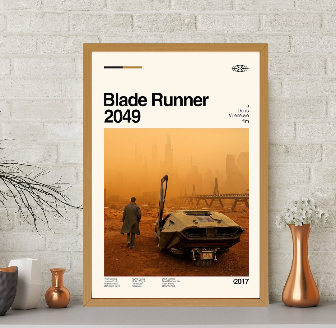 Blade Runner 2049 Poster Blade Runner 2049 Movie Minimalist - Etsy
