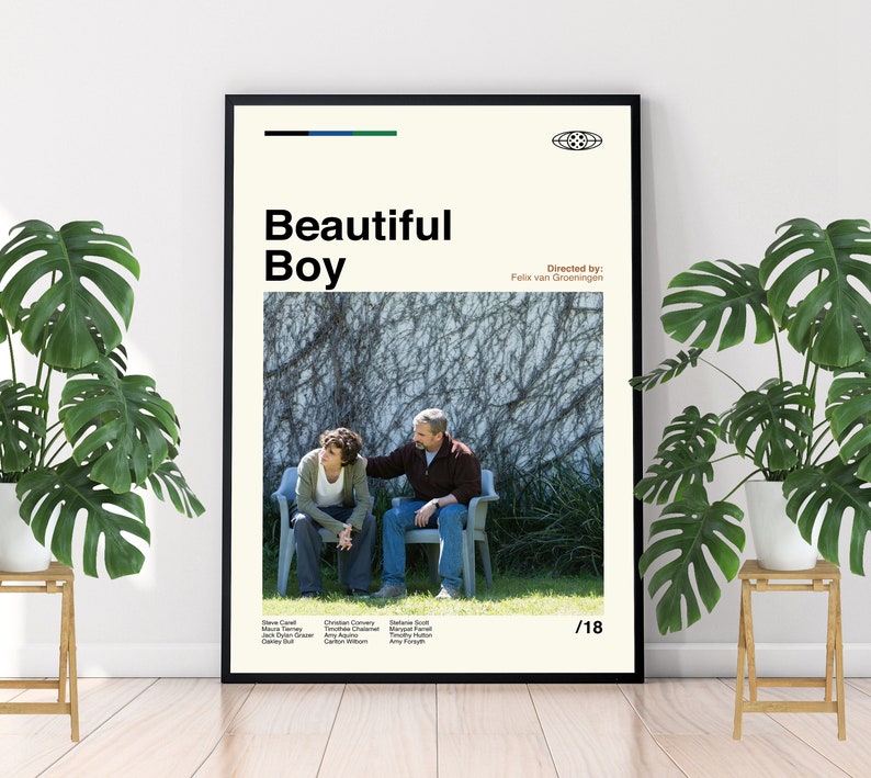 Beautiful Boy Poster, Beautiful Boy Print, Midcentury Print, Movie ...