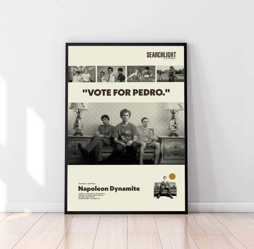 Napoleon Dynamite Poster, Jared Hess, Movie Poster, Vintage Poster ...