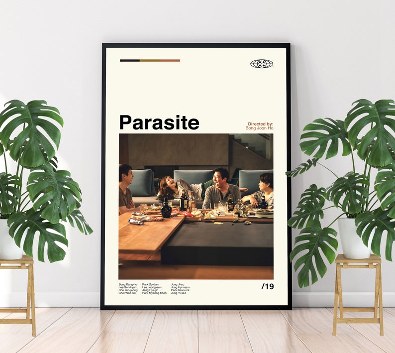 Parasite Movie Poster, Parasite Poster, Retro Movie Poster, Vintage ...