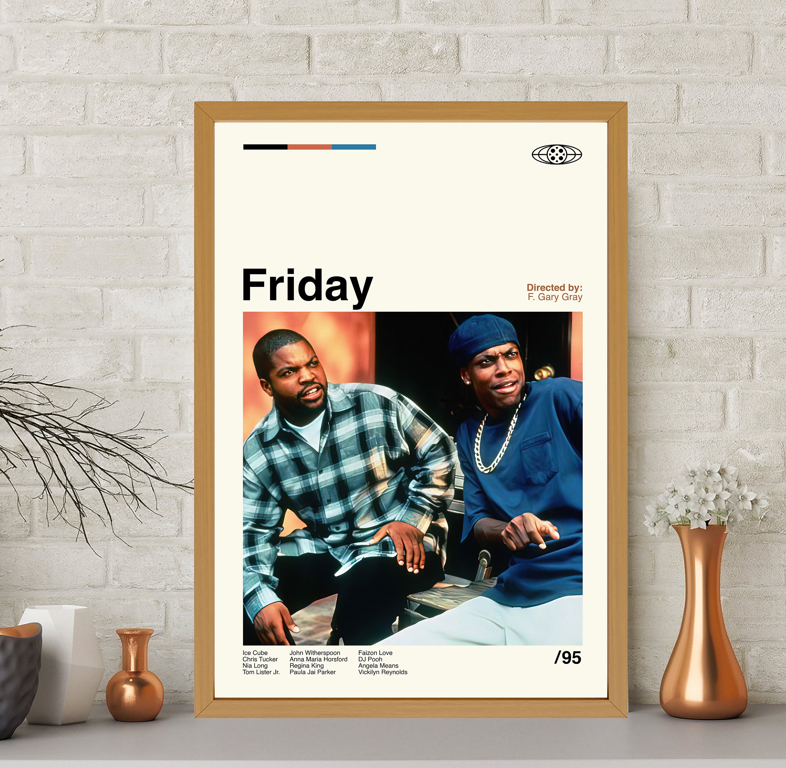 Friday Poster, Friday Movie Poster, Classic Poster, Retro Movie Poster ...