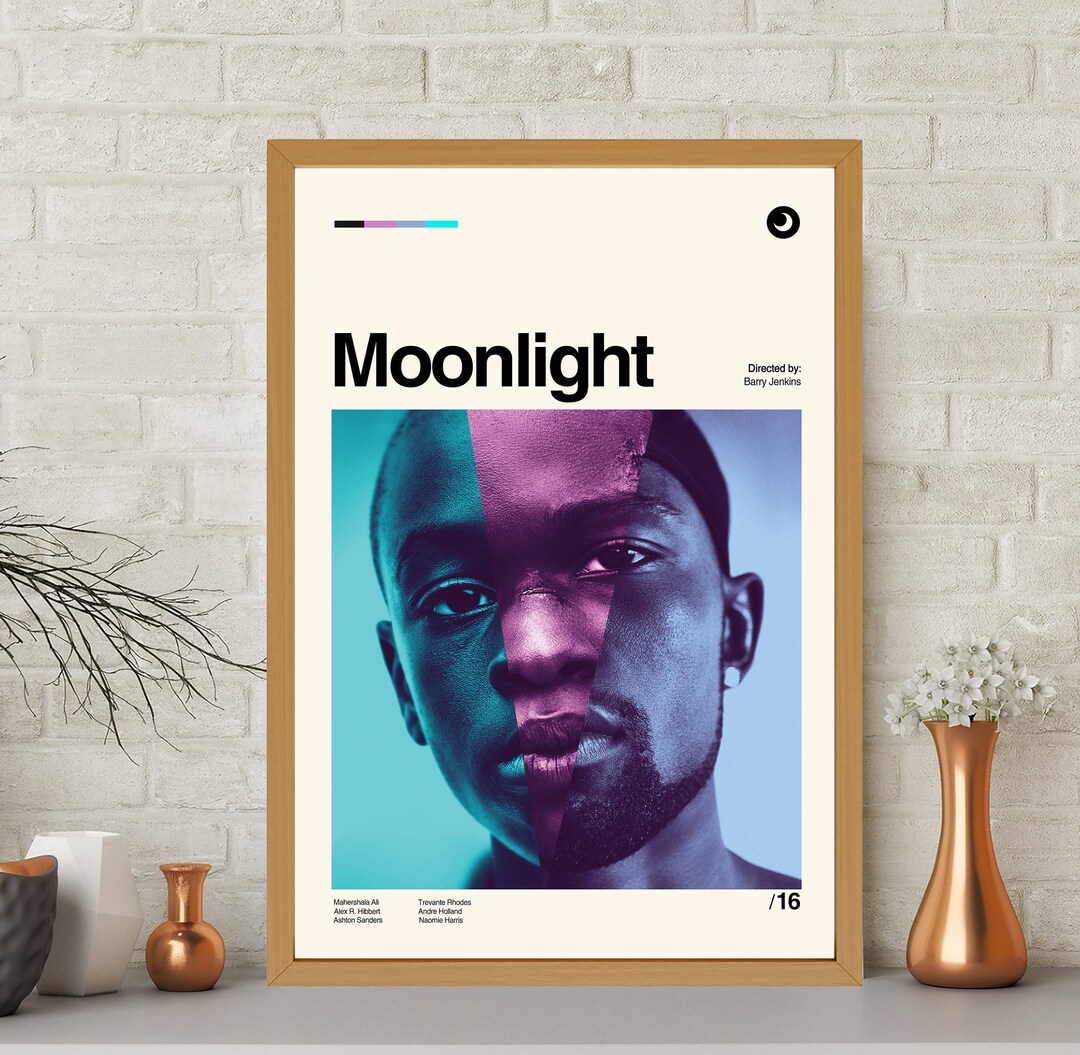 Moonlight Movie Poster Moonlight Movie Retro Movie Poster - Etsy