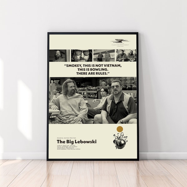 Big Lebowski Poster - Etsy