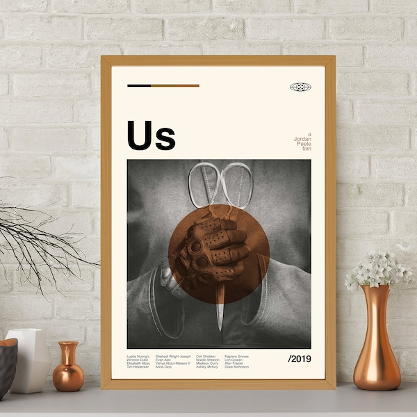 Jordan Peele Us Poster - Etsy