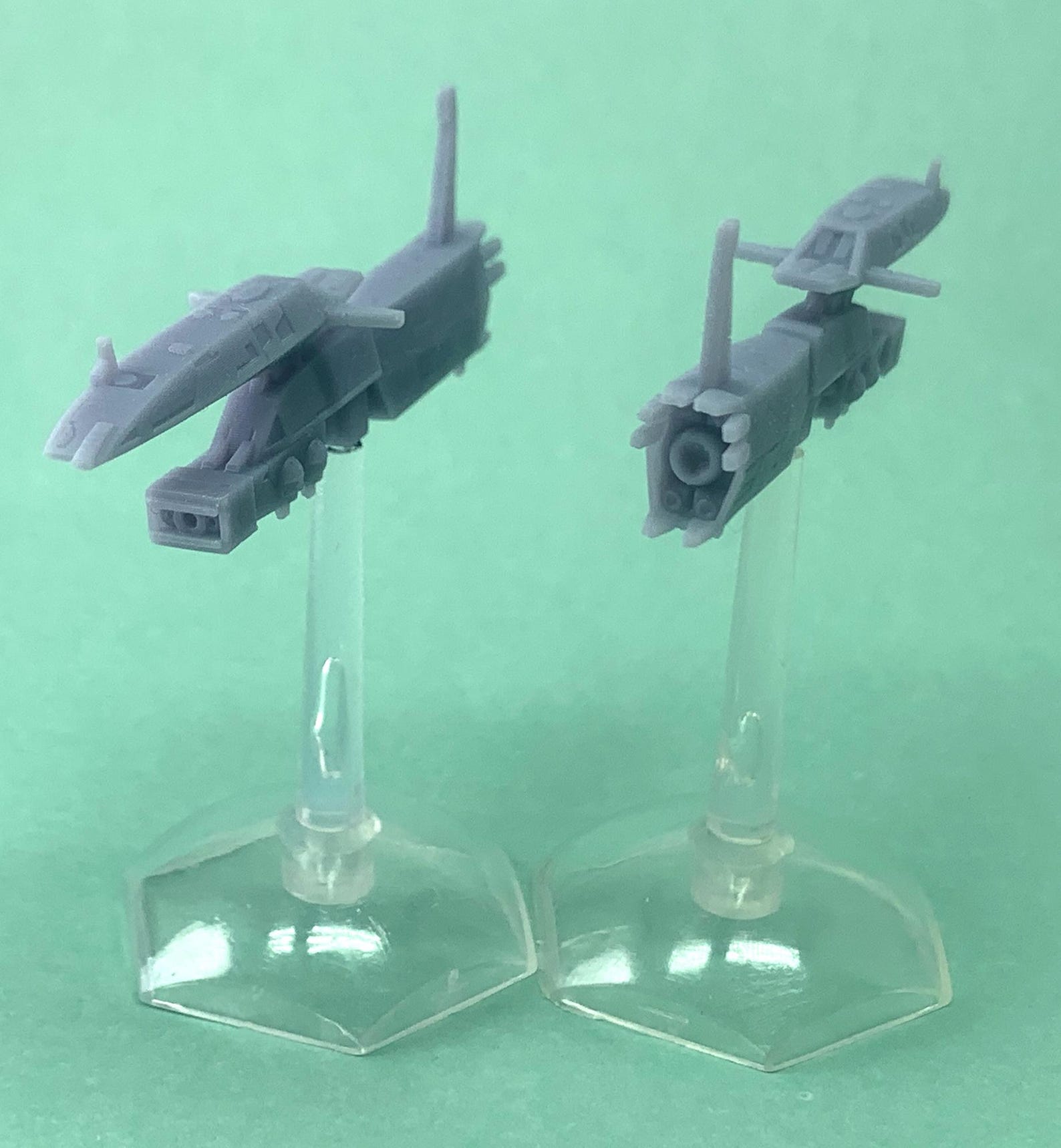 Serpens Class Small Assault Gunship (set of 2) Wargame Miniatures - Etsy