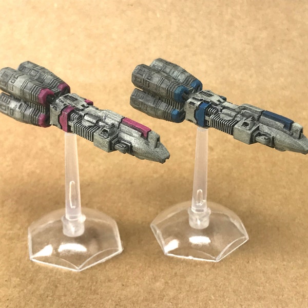 Battlestar Galactica Miniatures Ships - Etsy