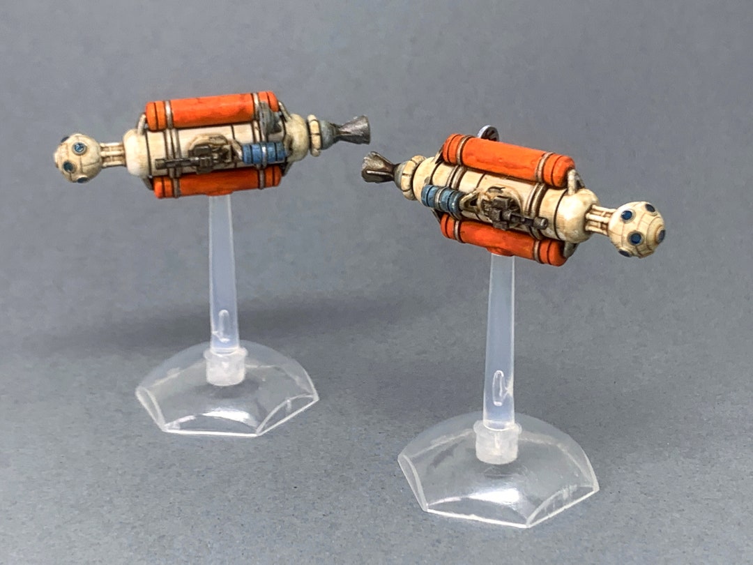 U.S. Light Corvettes (set of Two) - Space:1963 Wargame Miniature - Etsy