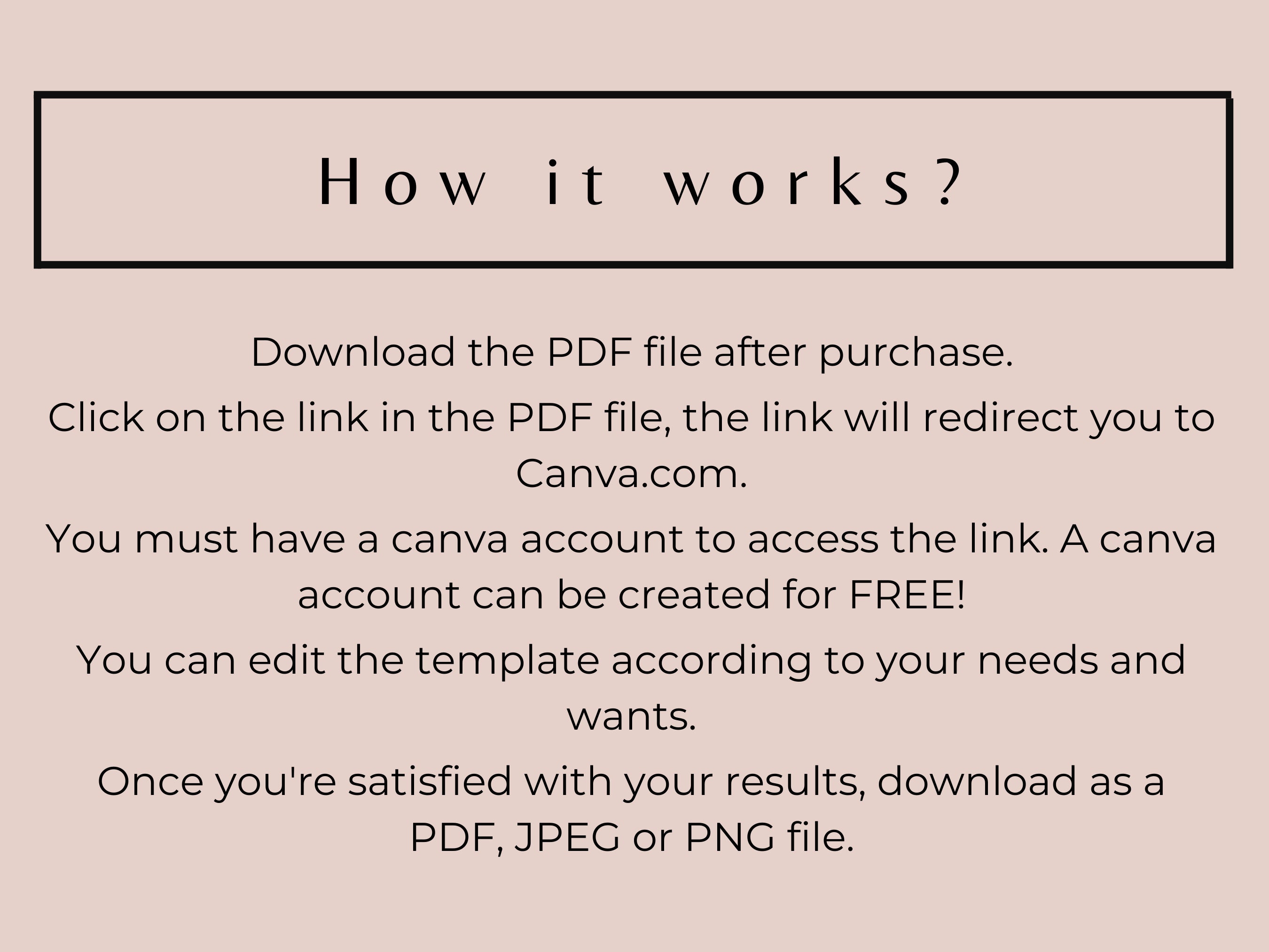 Editable to Do List Printable Canva to Do List Minimal To-do - Etsy