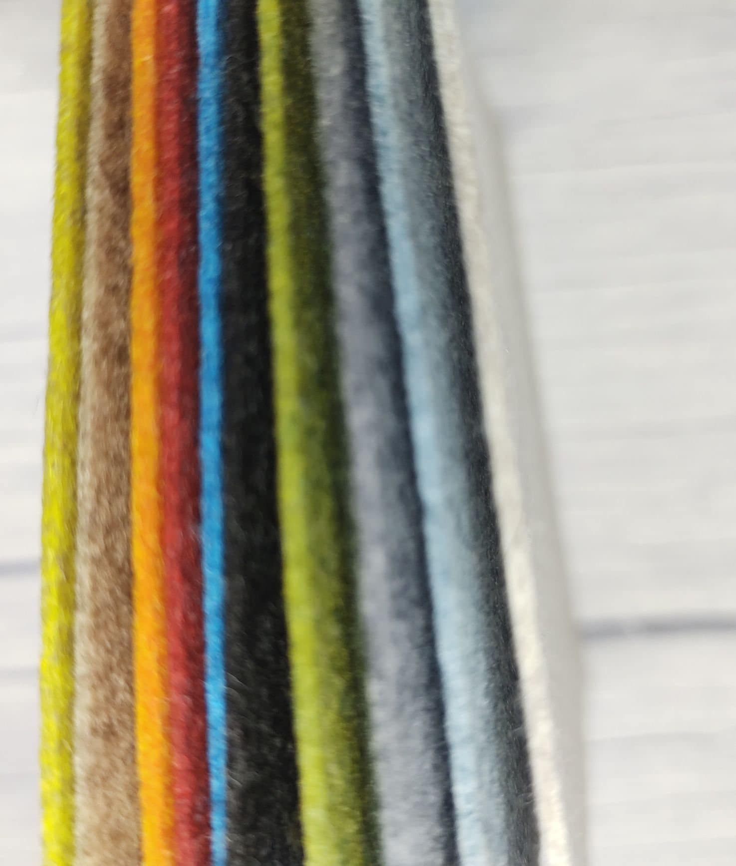 Hard Felt Set 11 Colors 15x20cm Hard Felt 1.2 Mm, Korean Melange Felt ...