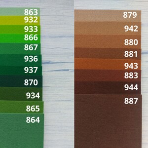 Korean Felt Solitone, 1,2mm, Shinwon,felt Sheets 20x30 Cm, Mini Roll ...