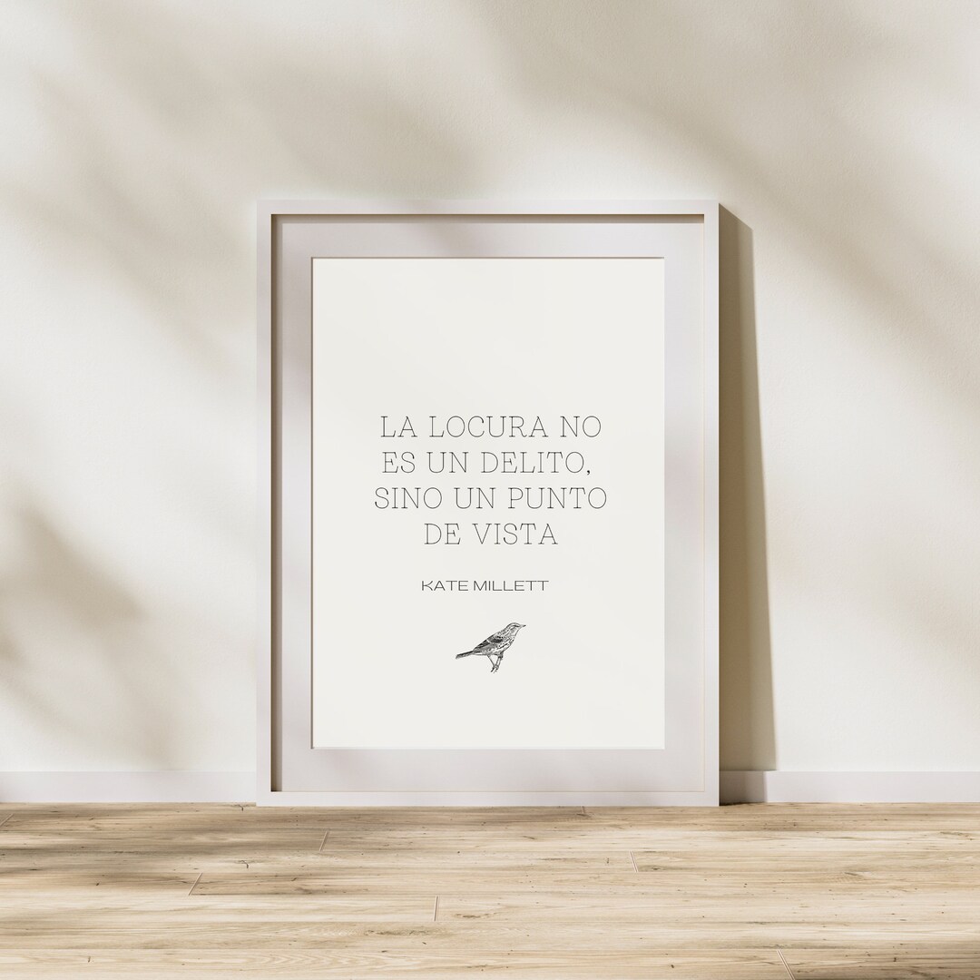 Madness Printable Poster, Digital Download, Poster With Text ...