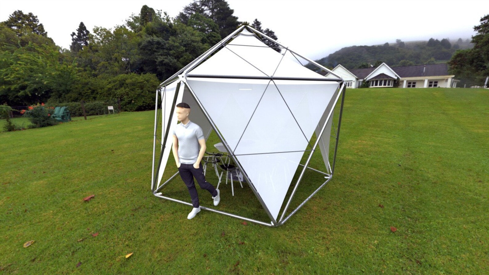 Geodesic Dome 1V Plans - Digital Plans/working Drawings/diy Build Plans ...