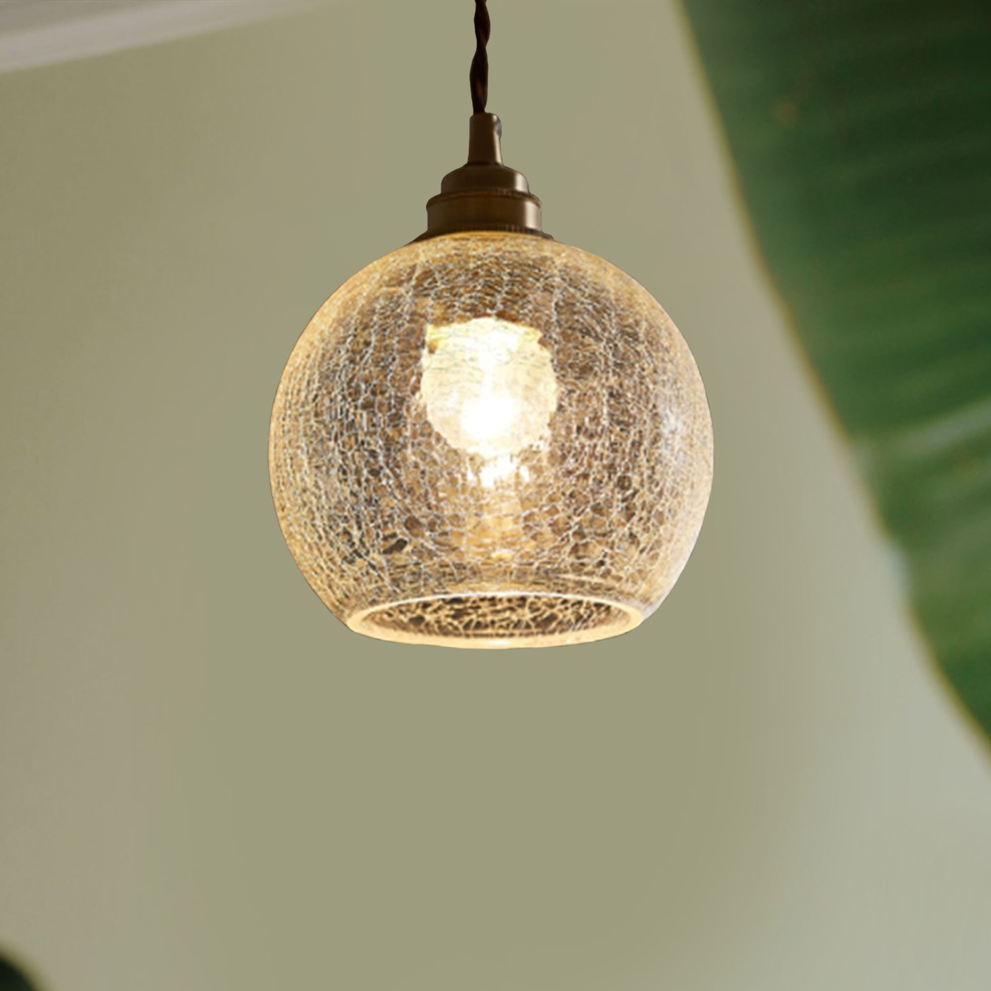 Unique Modern Glass Pendant Light Handmade Glass Etsy