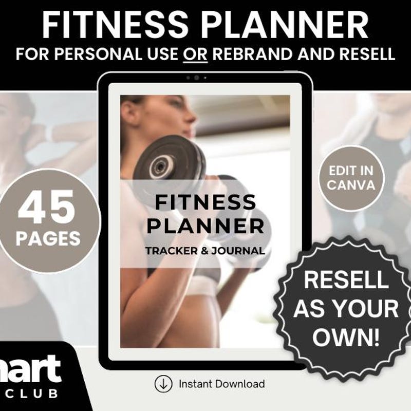 Fitness Planner - Etsy