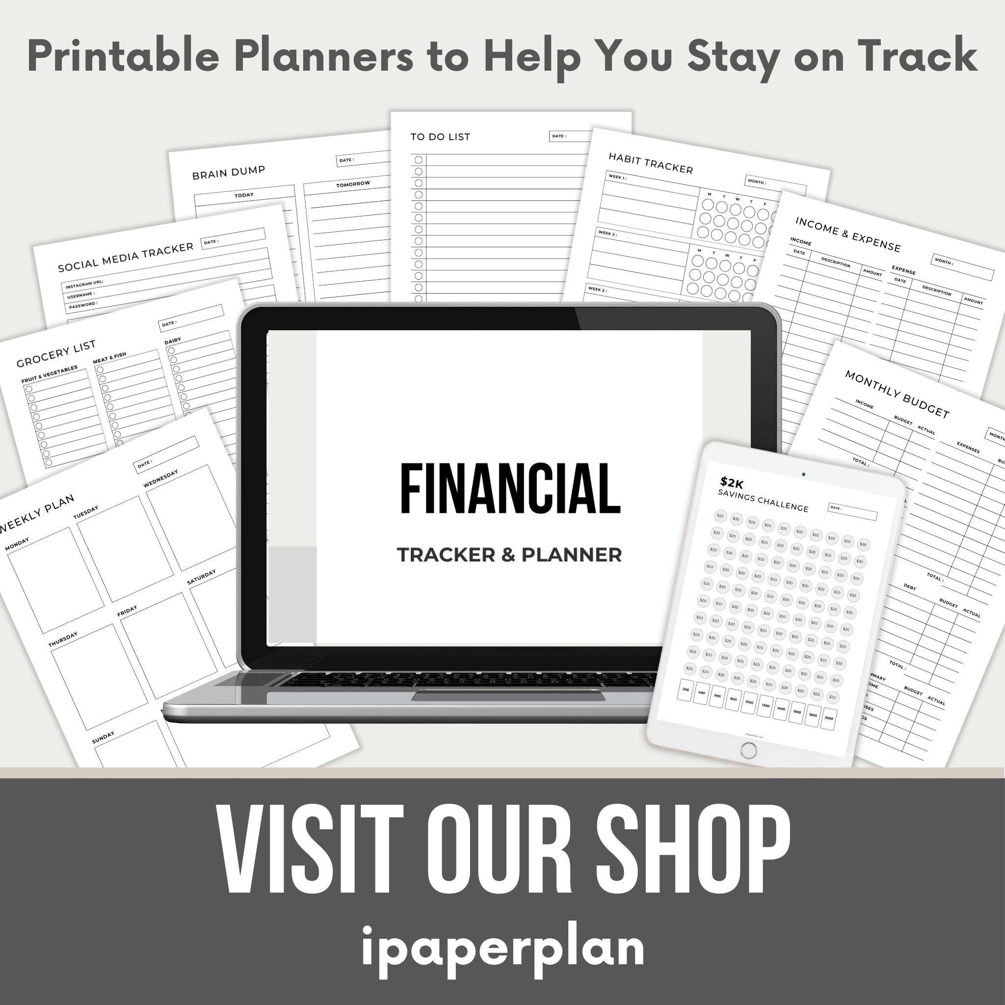 Printable Brain Dump Planner, Mind Organiser, Get It Done Plan, Life ...