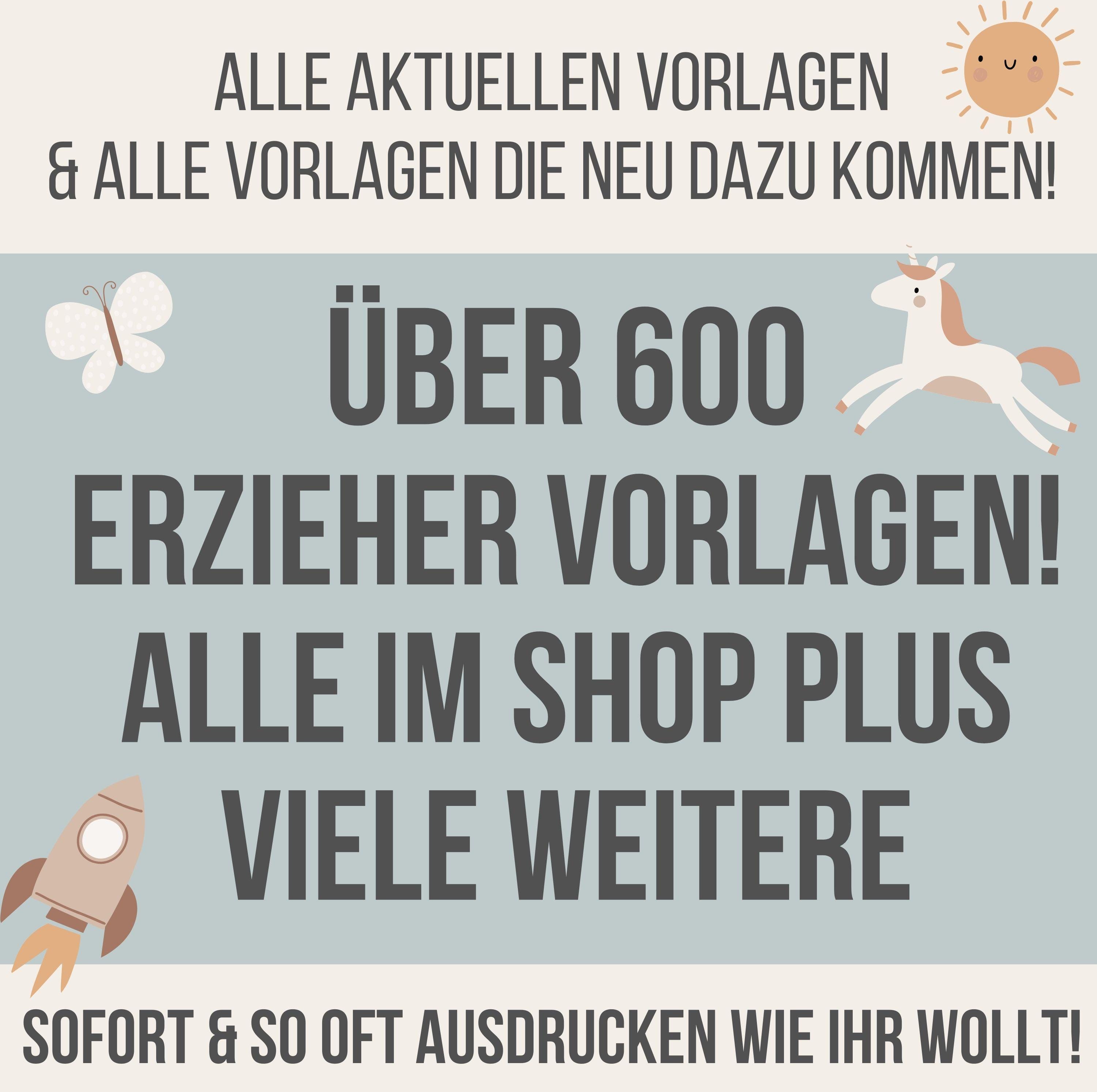 22 Aushänge Kindergarten Vorlagen | Infotafel Kita PDF | Kita Aushang Krippe zum Ausdrucken ...