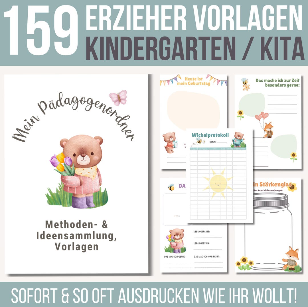 159 Kindergarten Portfolio Teachers Templates Nursery Portfolio ...