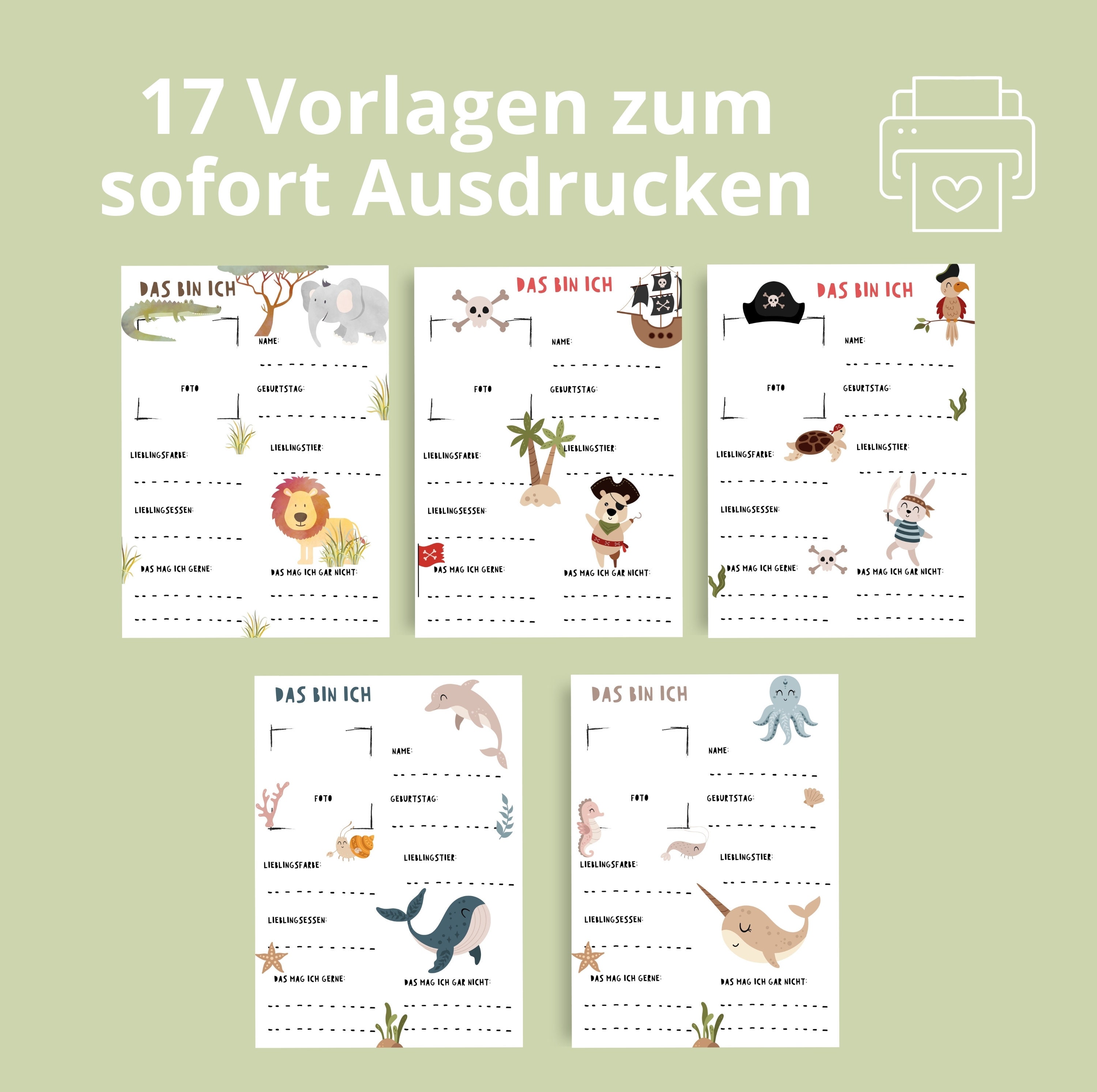 17 Children's Profiles, Friends' Book, Kindergarten | Daycare Portfolio ...