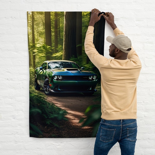 Dodge Challenger Flags - Etsy