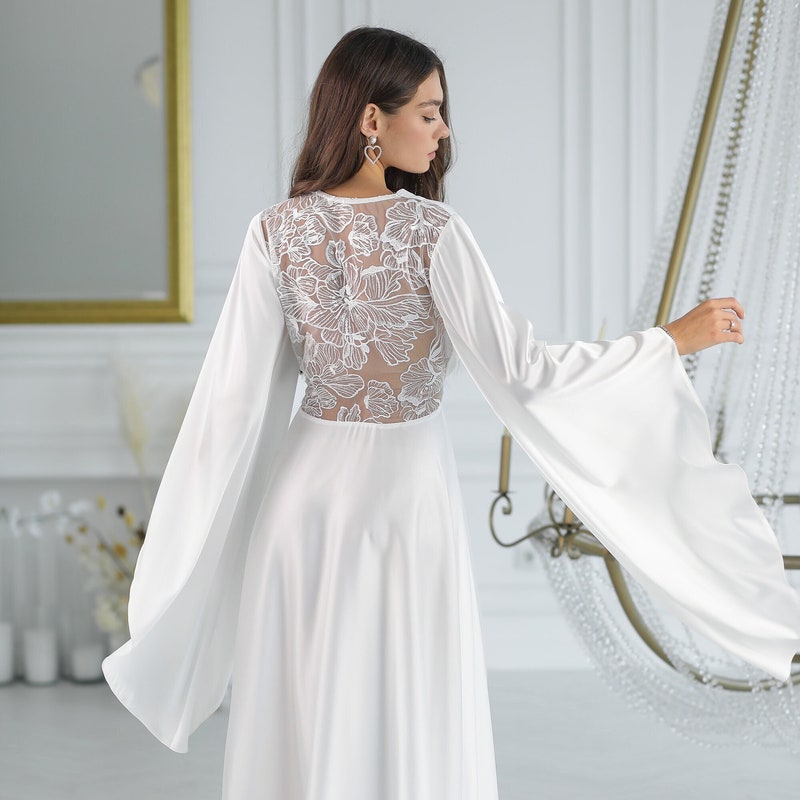 White Lace Kimono - Etsy