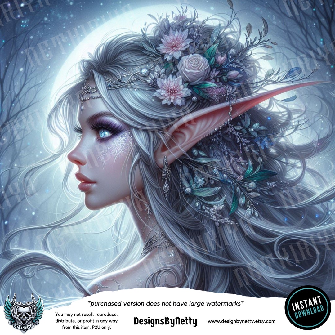 Fantasy Elf Profile Picture Set 1 | Discord | Twitch | Youtube ...