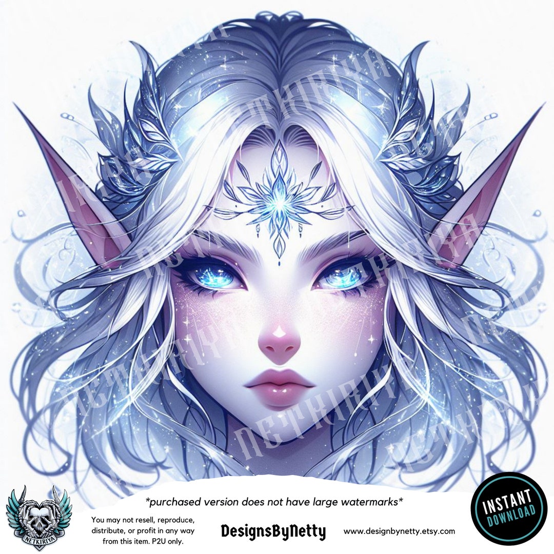 Fantasy Elf Profile Picture Set 4 | Discord | Twitch | Youtube ...