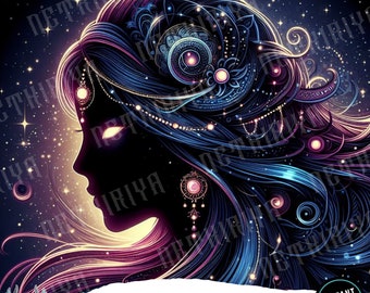 Moon Goddess Profile Picture Set 5 | Discord | Twitch | Youtube ...