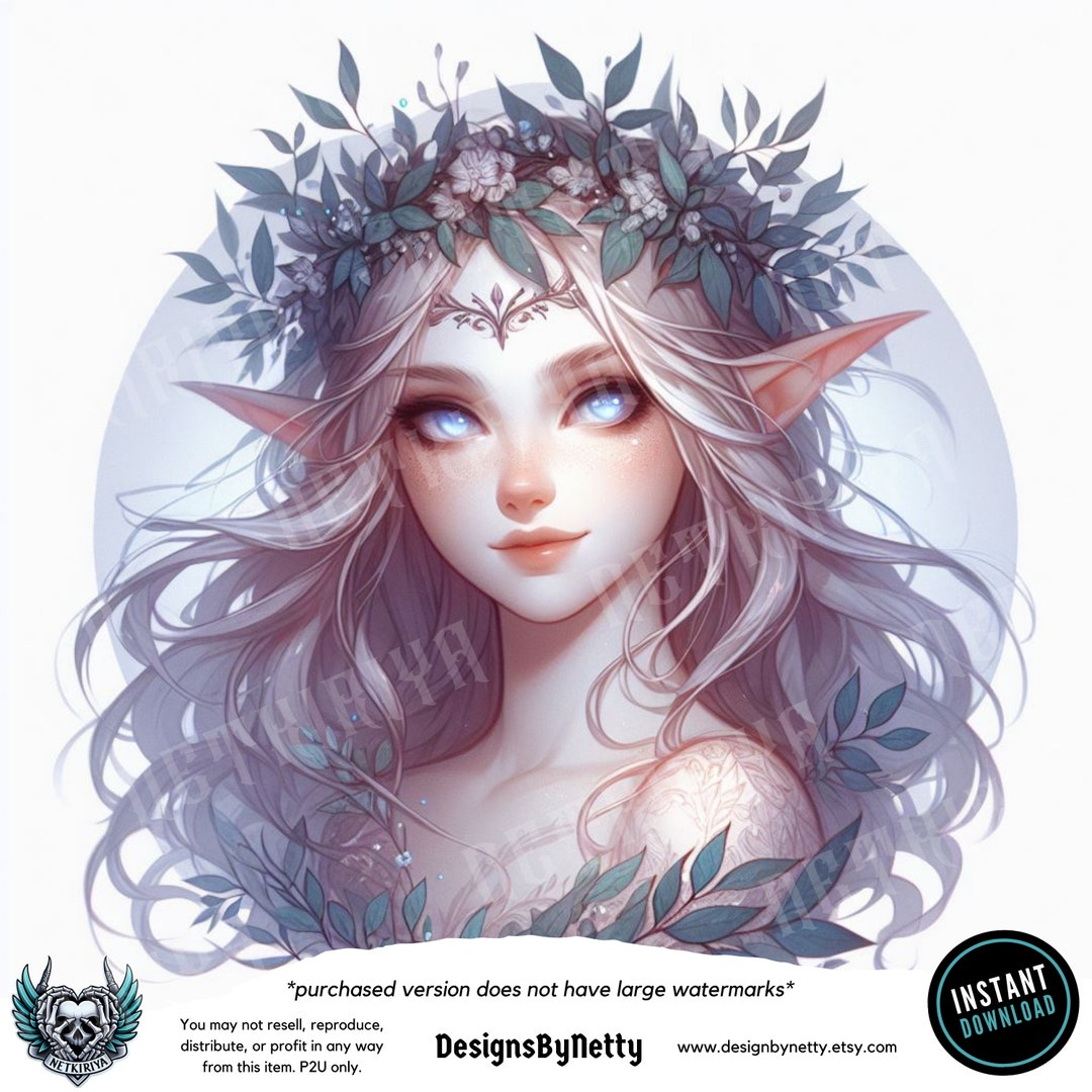 Fantasy Elf Profile Picture Set 3 | Discord | Twitch | Youtube ...
