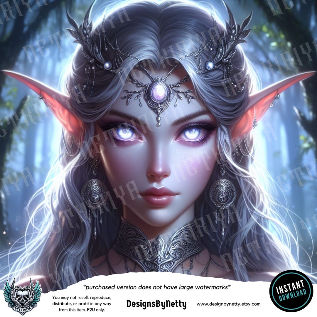 Fantasy Elf Profile Picture Set 2 | Discord | Twitch | Youtube ...