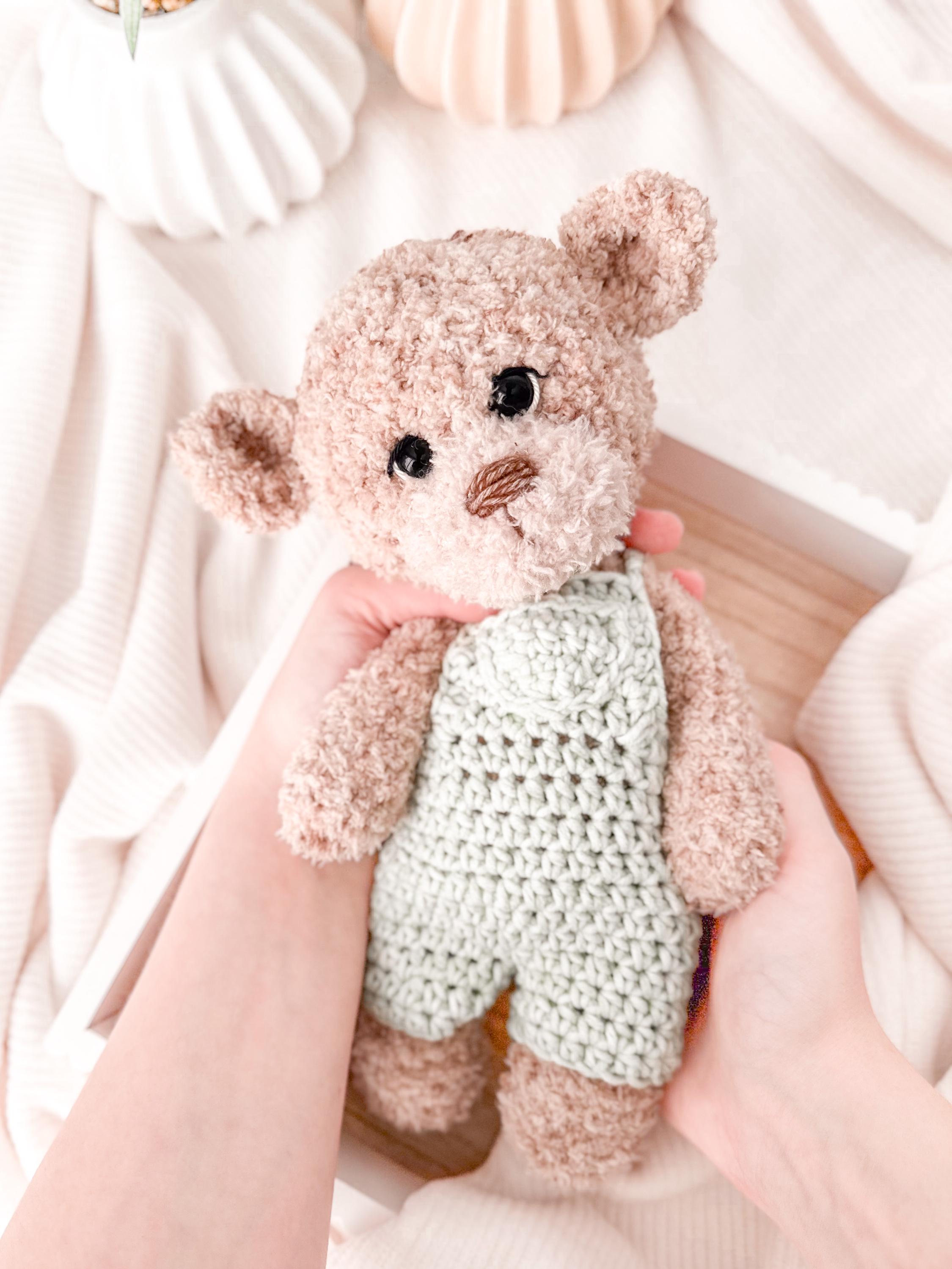 Crochet Pattern Mell the Bear | Amigurumi Teddy Bear Pattern Beginners ...
