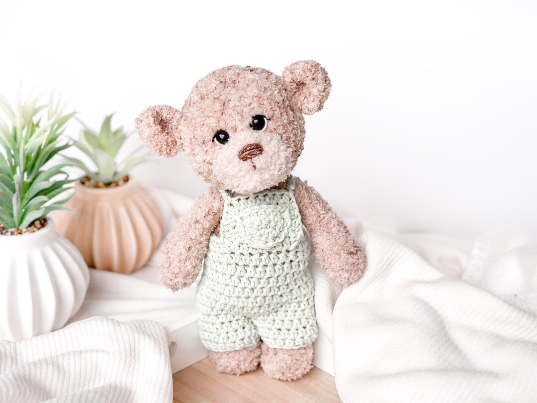 Crochet Pattern Mell the Bear | Amigurumi Teddy Bear Pattern Beginners ...