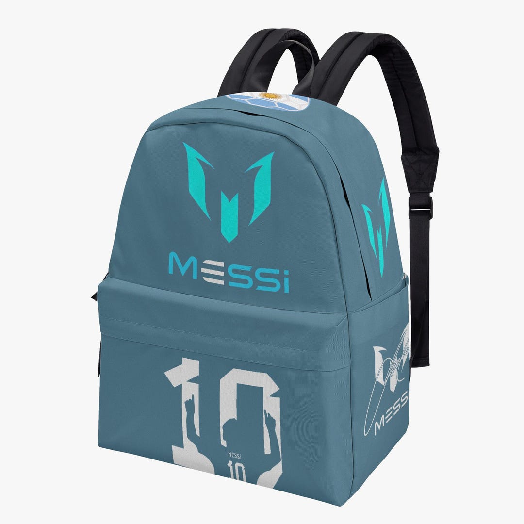 Lionel Messi Backpack, Sports Fan Bag, Soccer Player Gift, School Bag ...
