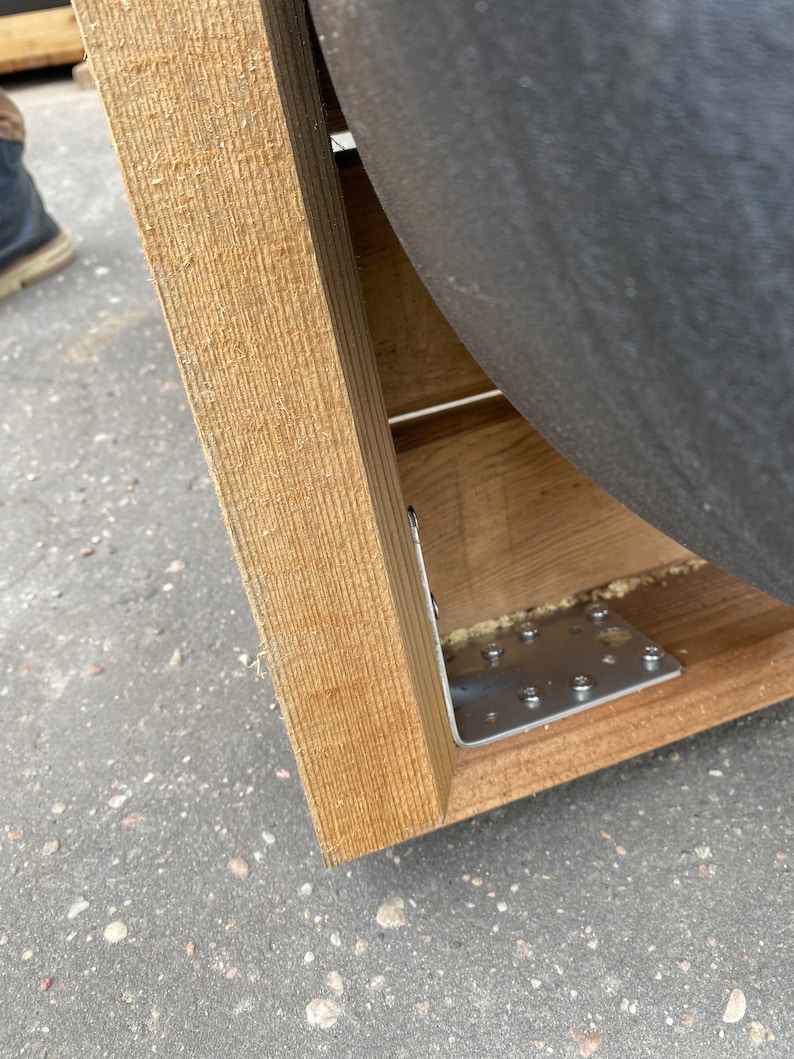 Pontoon Deck Block From Pine Wood, 248x75x36 Cm: Ideal for Making ...