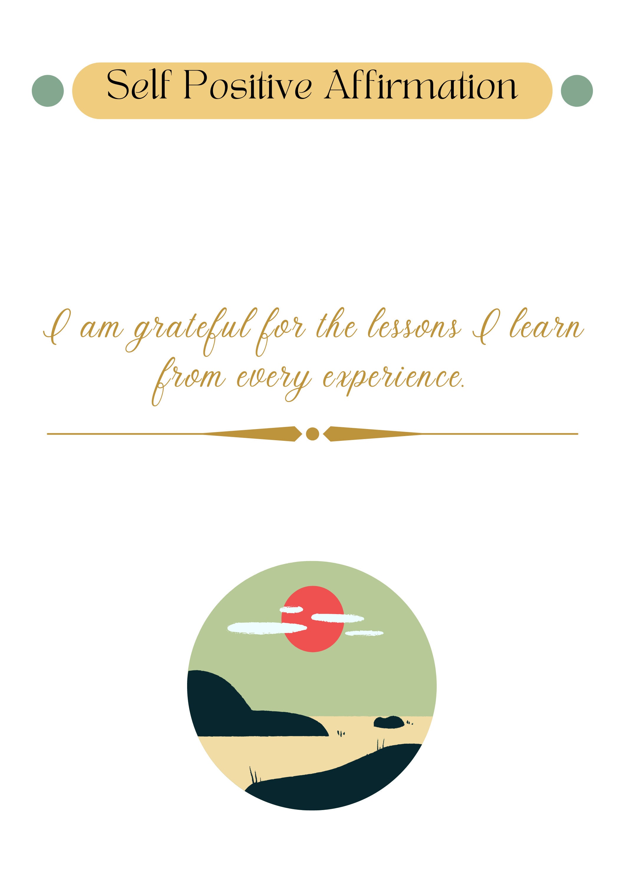 Positive Affirmation Cards, Positive Growth Mindset, Mindfulness Cards ...