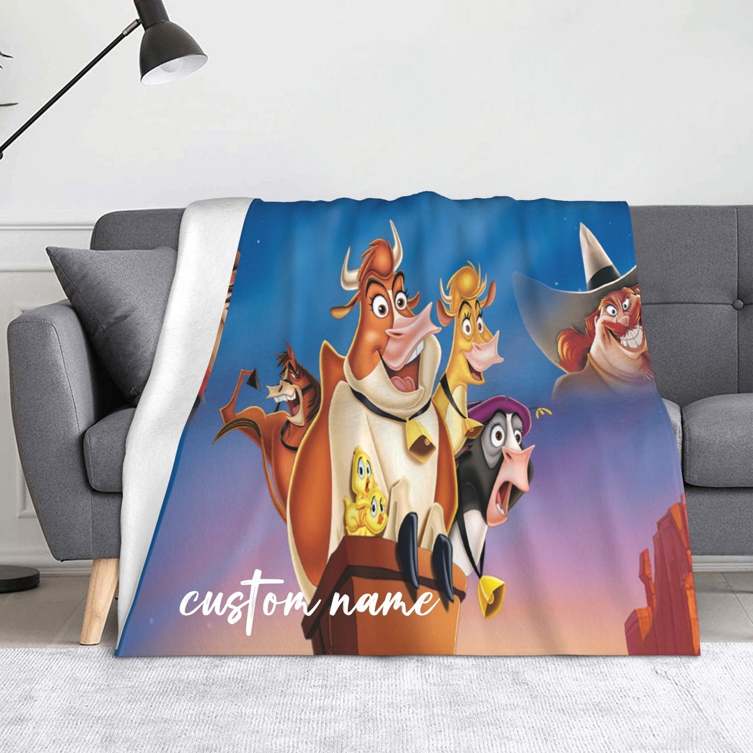 Custom Name Home on the Range Blanket Personalized Flannel - Etsy